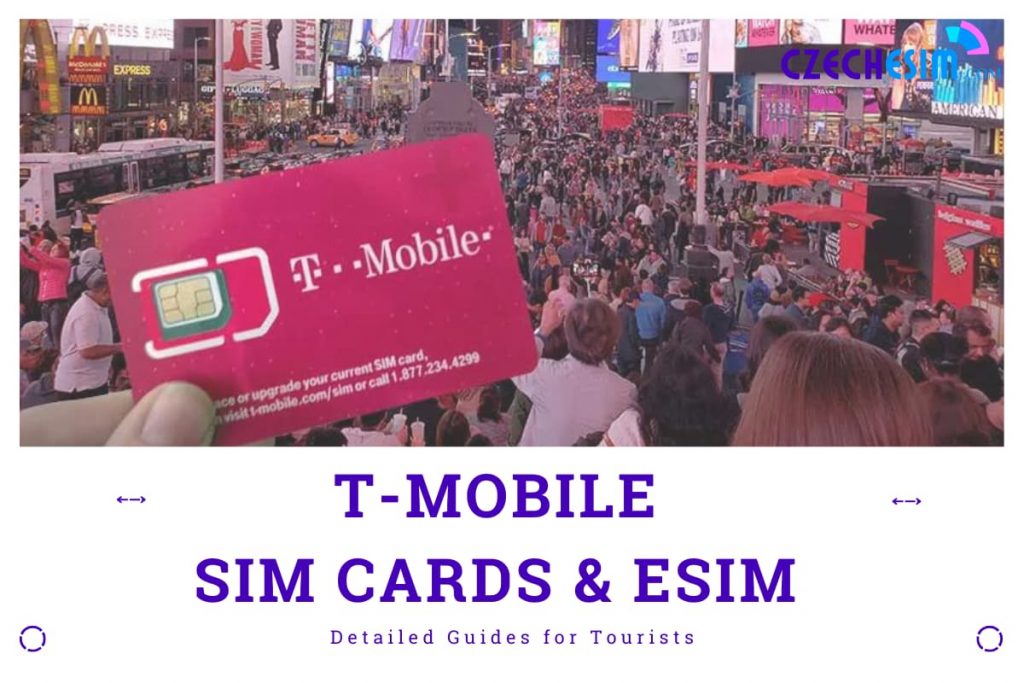 T-Mobile Czech SIM Cards and eSIM for tourists 2024